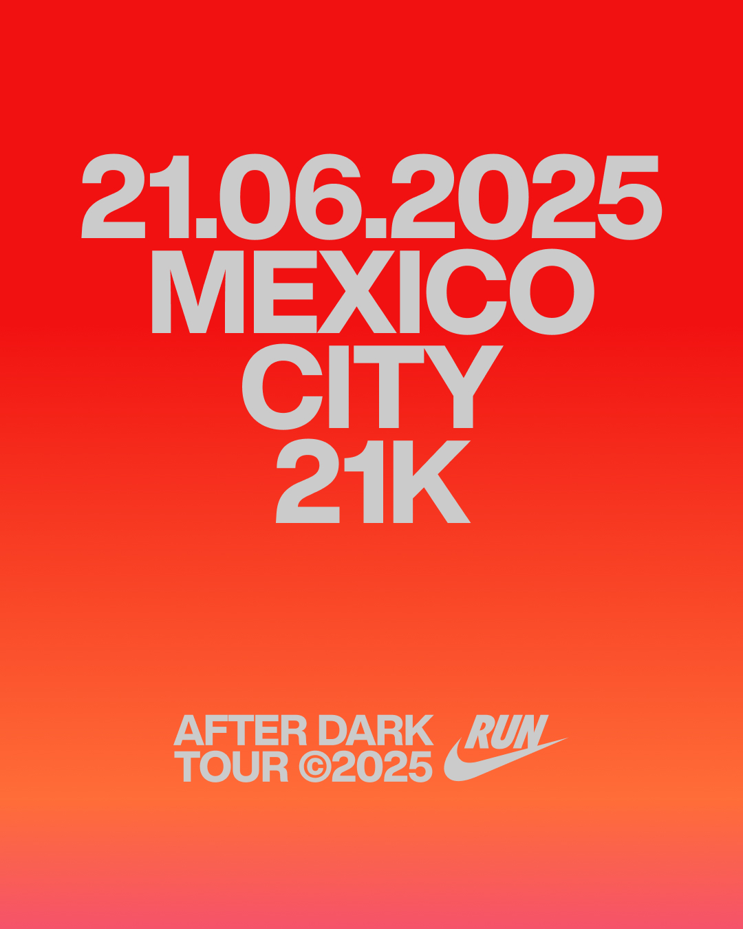 After Dark Tour, la carrera nocturna mundial de Nike - Meow Magazine ...